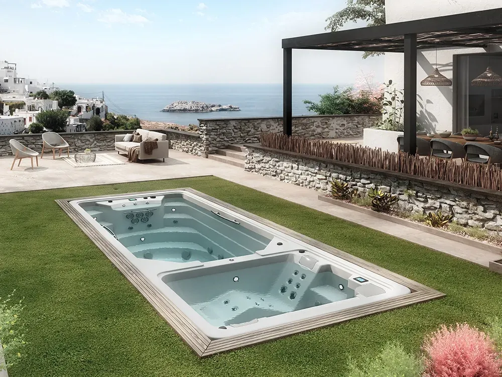 Swimspa 6 plazas: natación y relax para toda la familia - Aquavia Spa