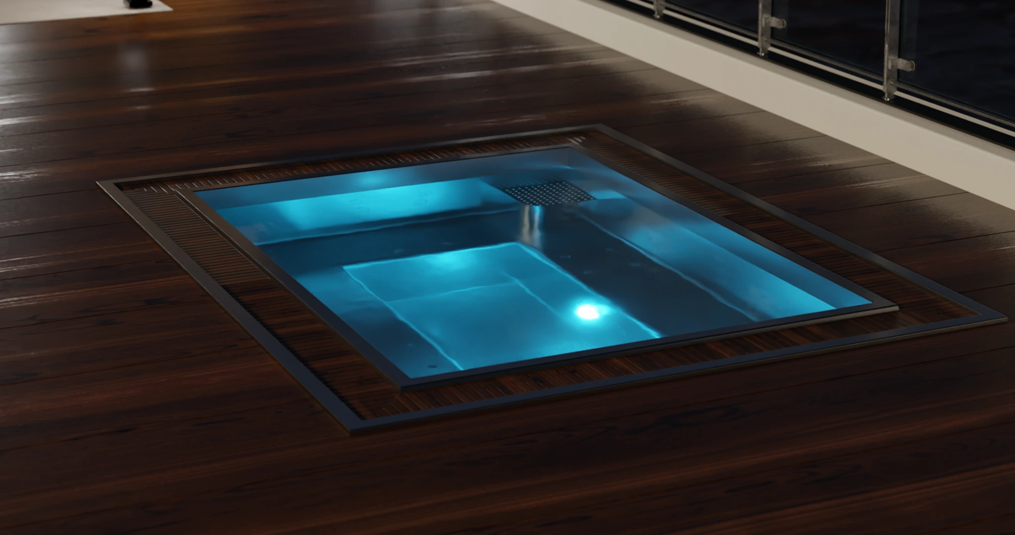 Innovibe 6-person stainless steel pool