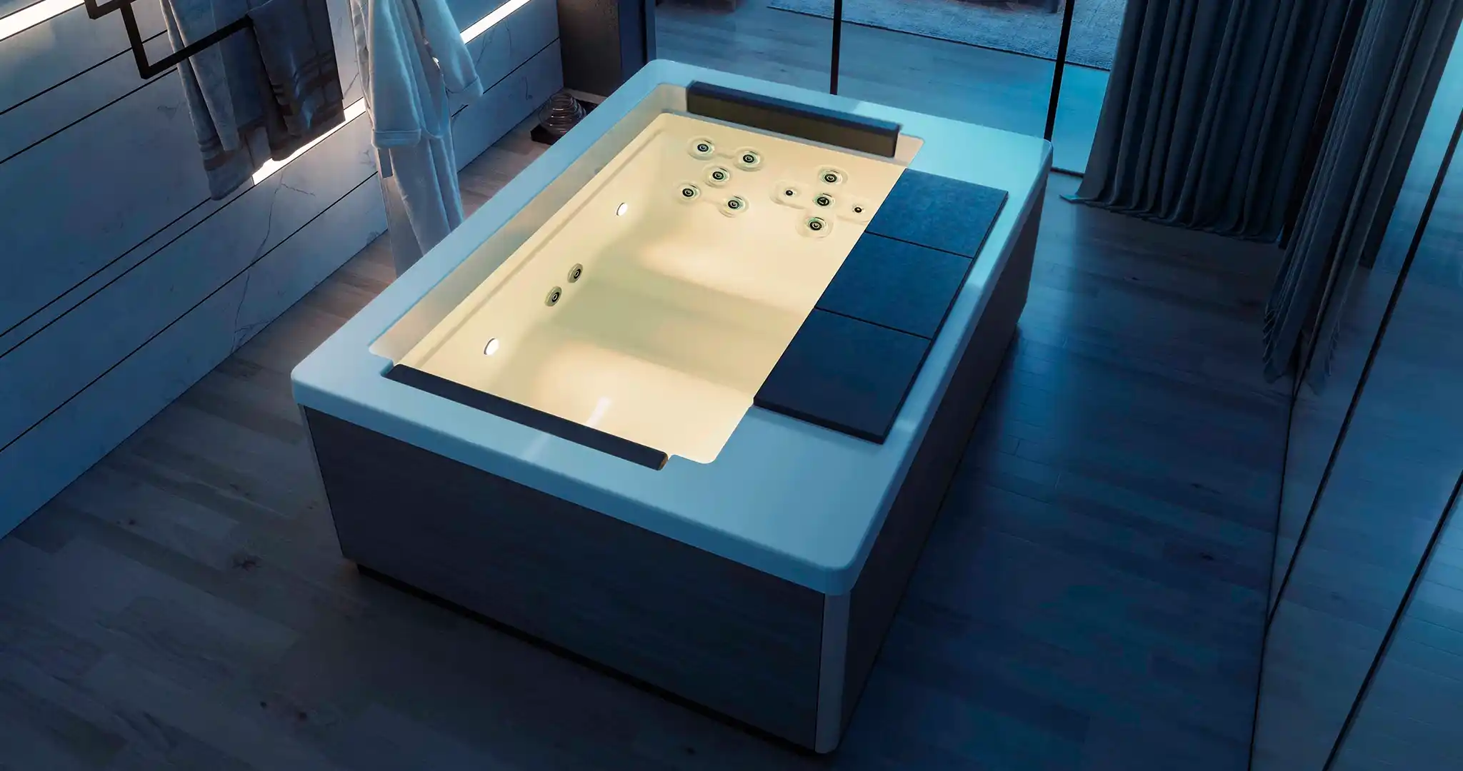 Spa Suite , 2 and 4-seater jacuzzi ideal for couples - Aquavia Spa